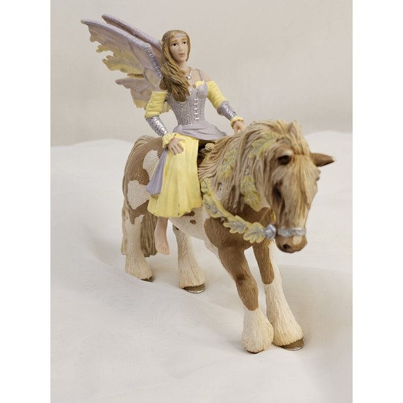 schleich | Toys | Schleich Bayala Elfen Elf Sera Horse Figure Fantasy ...